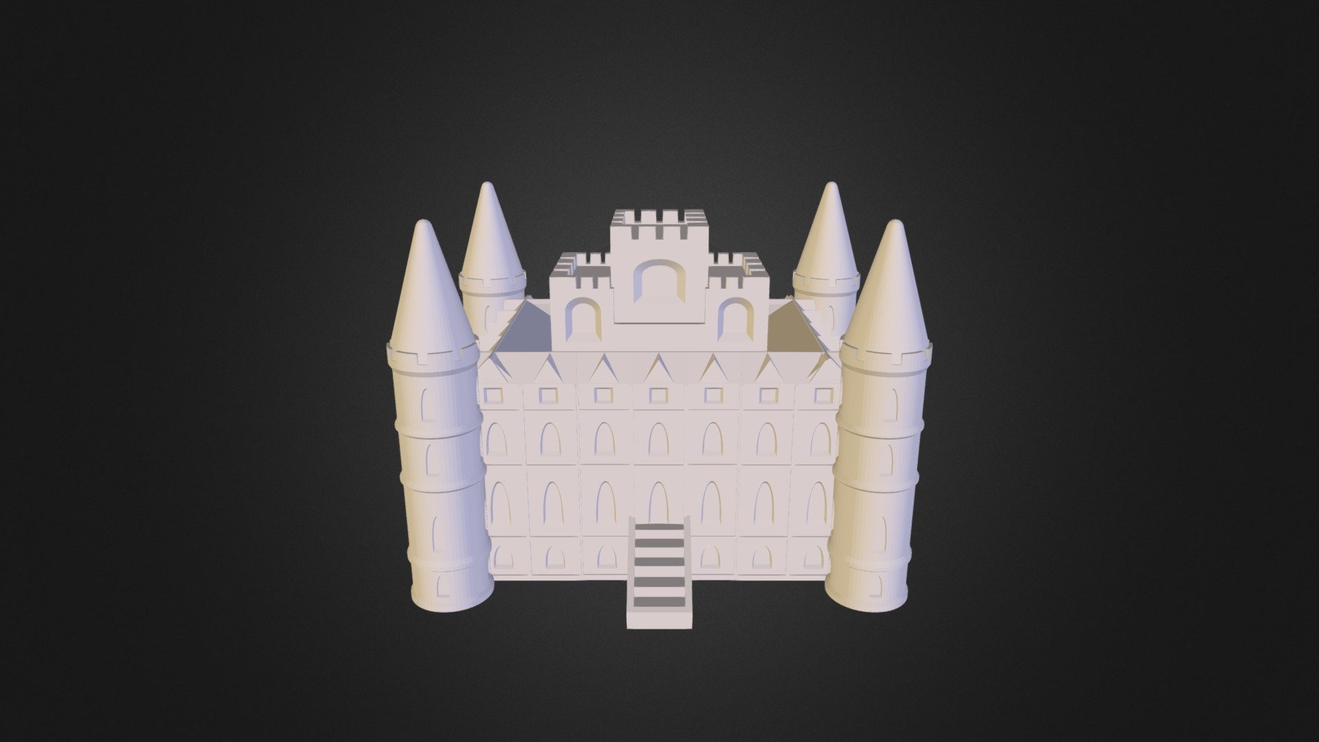 Inverary Castle - 3D model by 3dindustries [9923e59] - Sketchfab