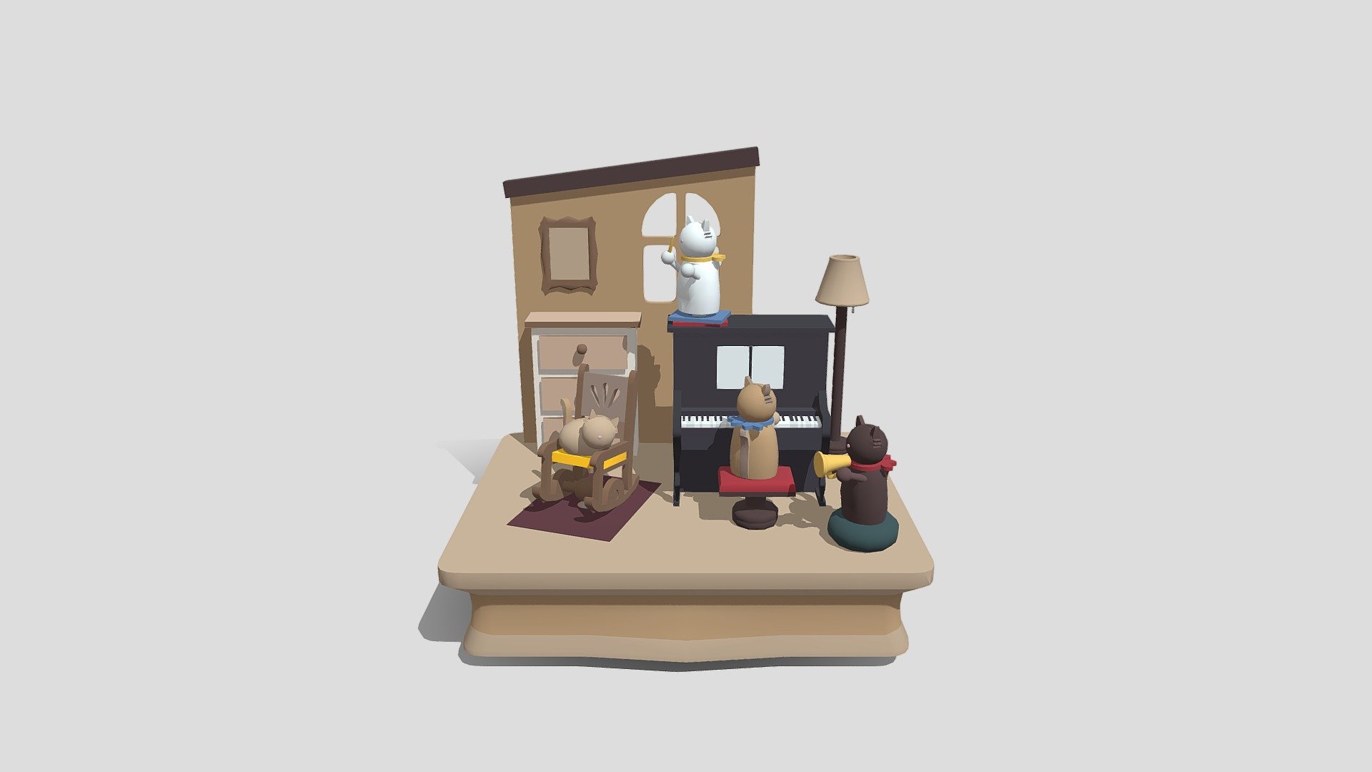 Music box - 3D model by thenewmoonnm [9924ab3] - Sketchfab