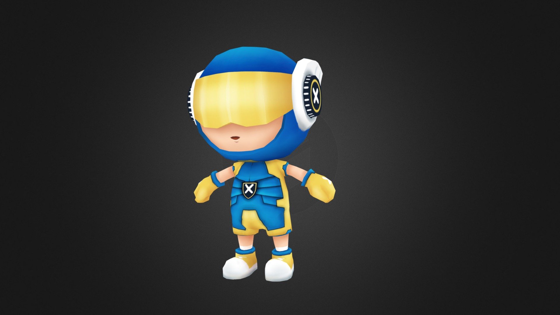character sci-fi low poly - Buy Royalty Free 3D model by ryan_saputra ...