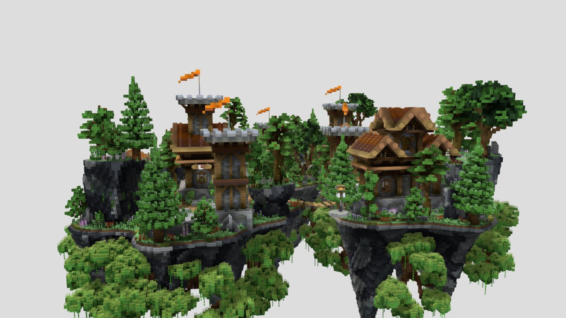 Medieval lobby by Wudi & RoLLiB - 3D model by Minehub - Building Team ...