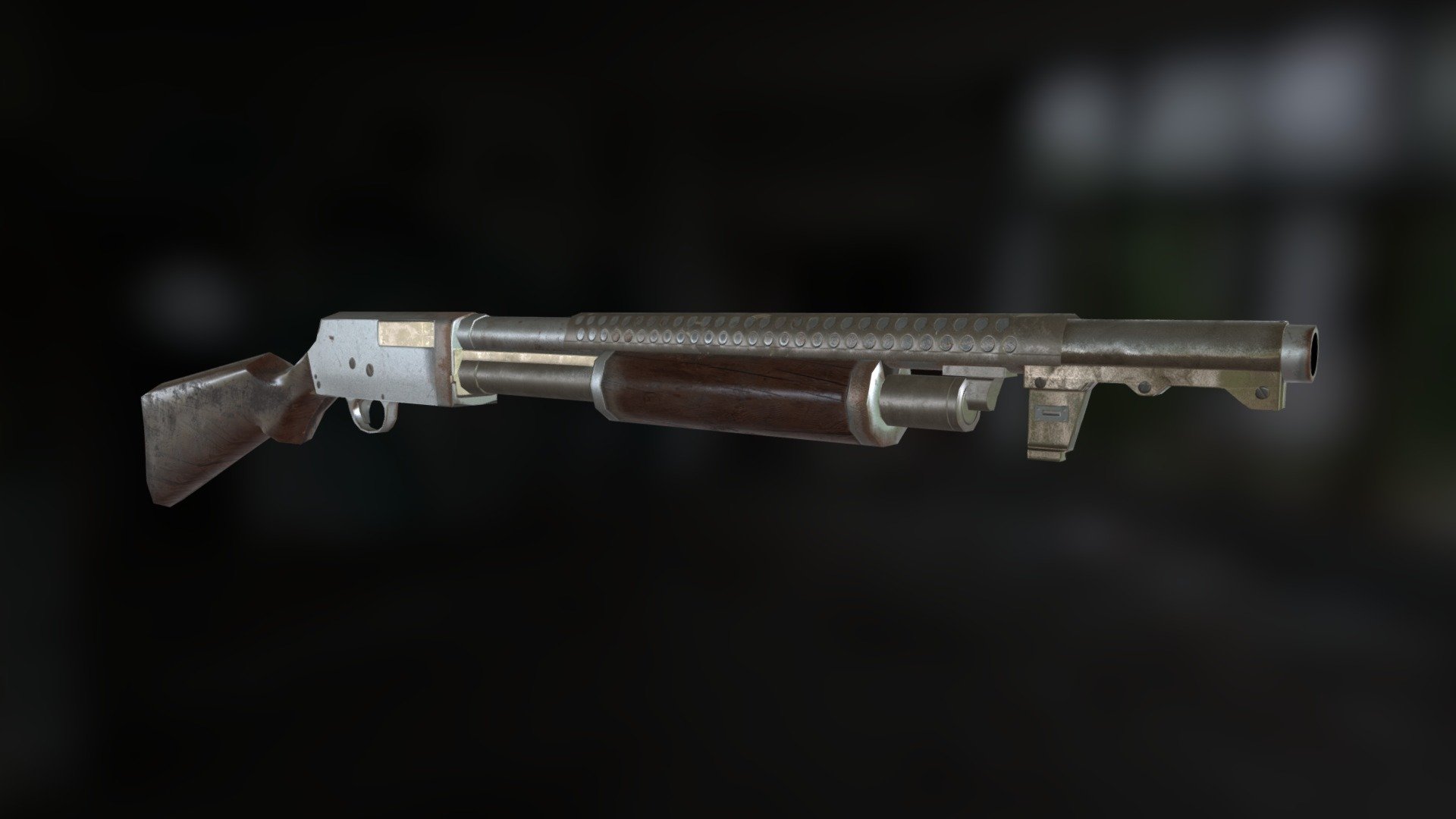 WW2 Shotgun - 3D model by PeteDeee (@vileguypete) [9929016] - Sketchfab