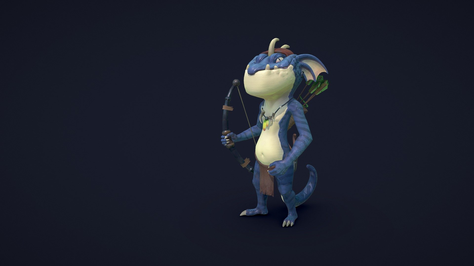 Elder Lizardman - 3D model by Kirgor [992a310] - Sketchfab