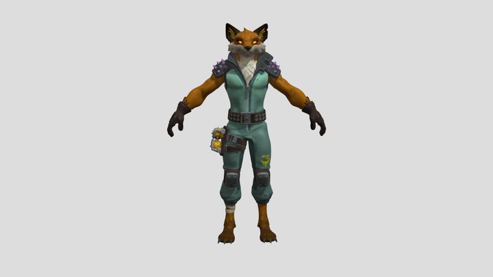 Fortnite-skin 3D models - Sketchfab