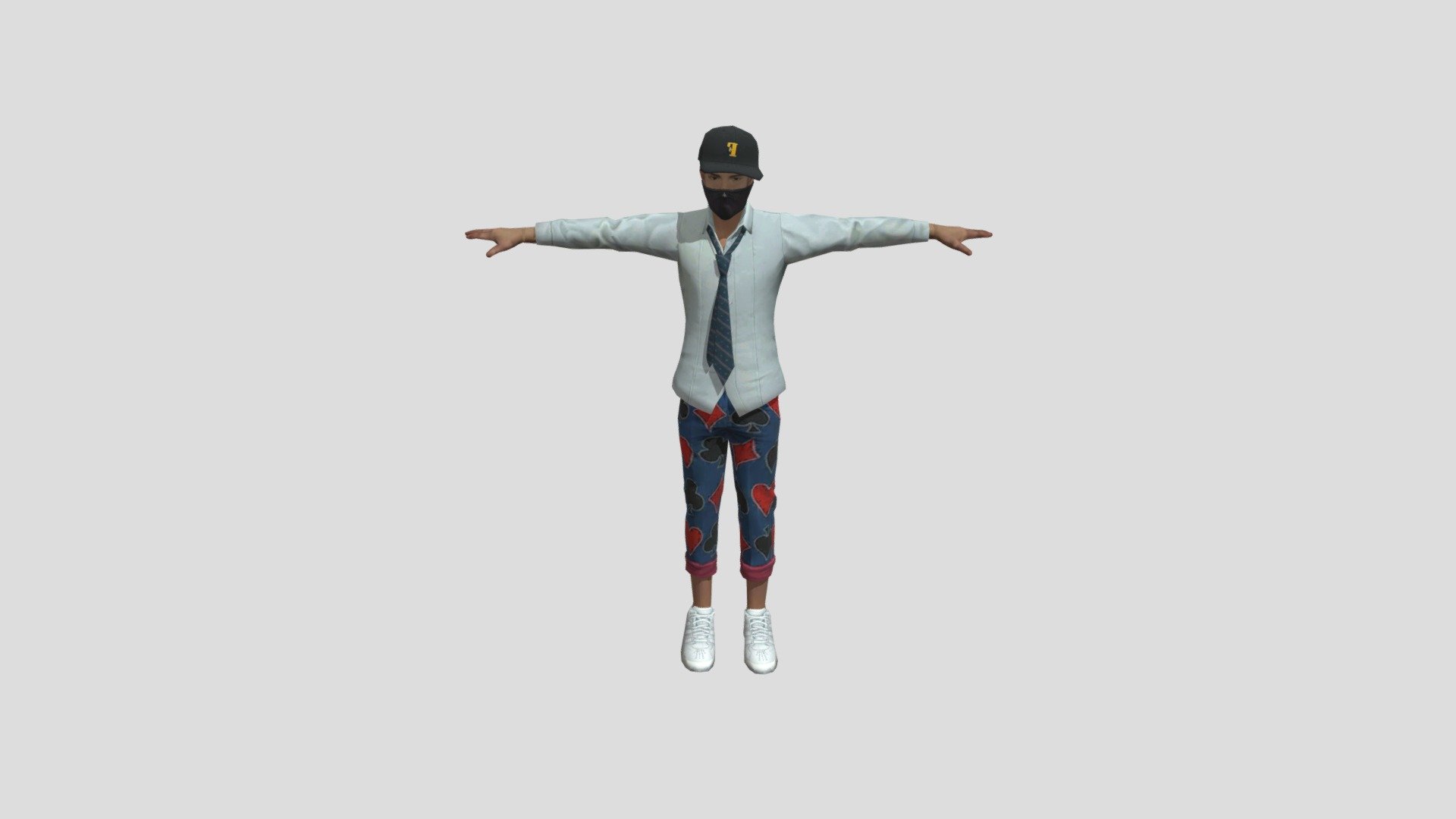 Free Fire 3D Character Model - Download Free 3D model by Rohitghale ...
