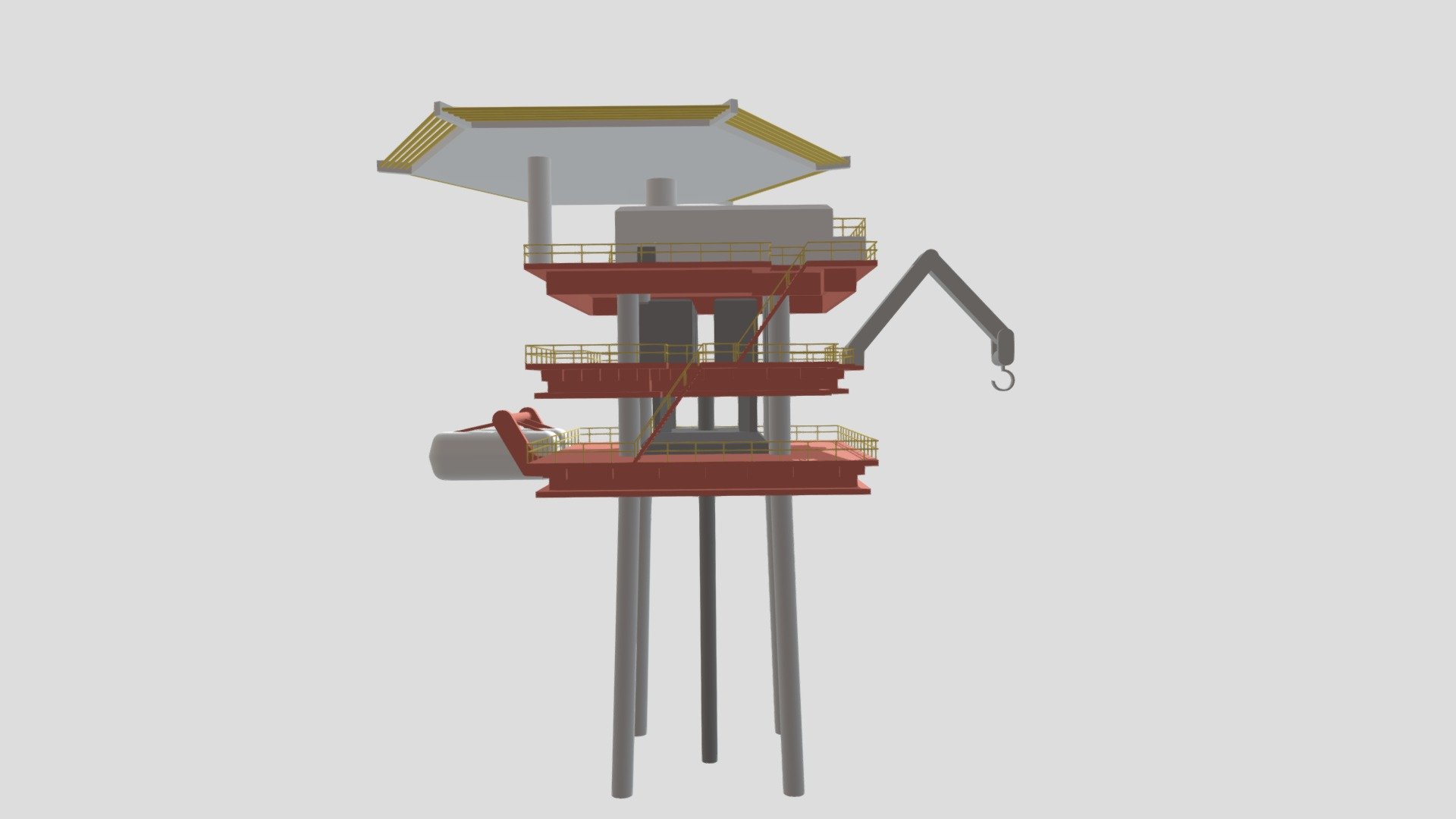 Jacket Platform - 3D model by IRC UTP (@irc-utp) [992bd52] - Sketchfab