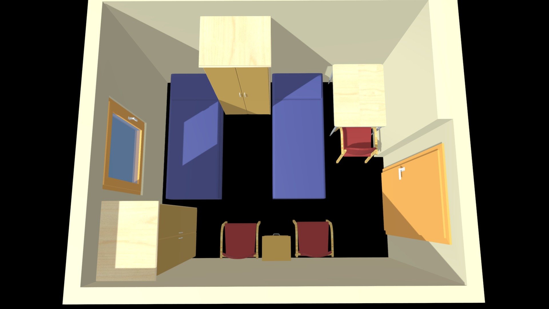 2nd floor bedroom - Download Free 3D model by Vlad (@vlad1988) [992c1b5 ...