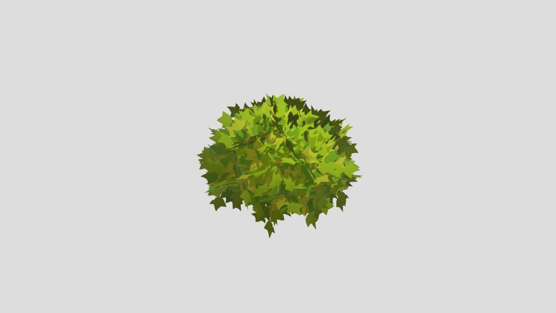 Bush - 3D model by Ozkan (@Oscarto) [992e375] - Sketchfab