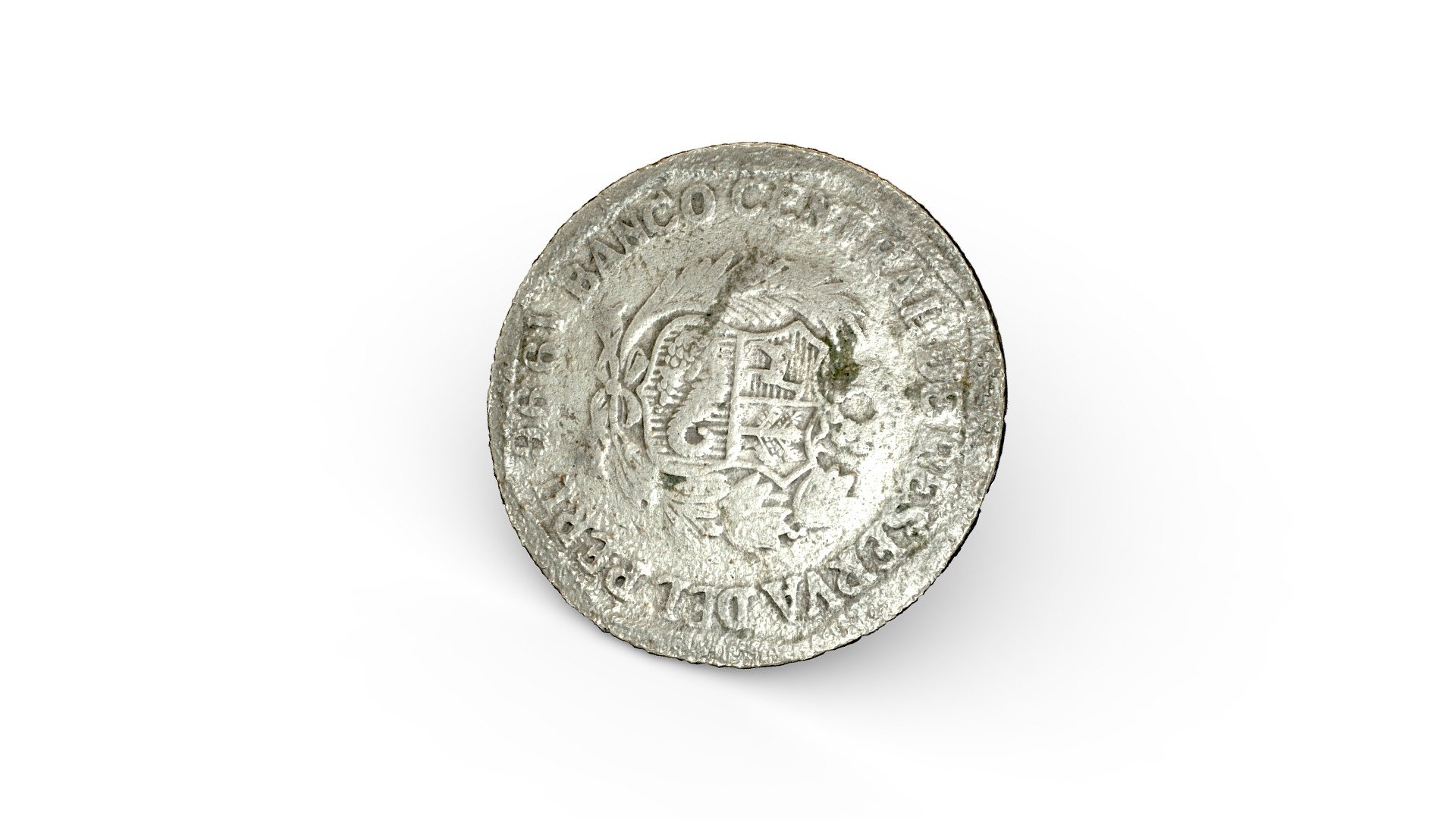 Coin - macro photogrammetry test - 3D model by Yannoid (@y.decouessin ...