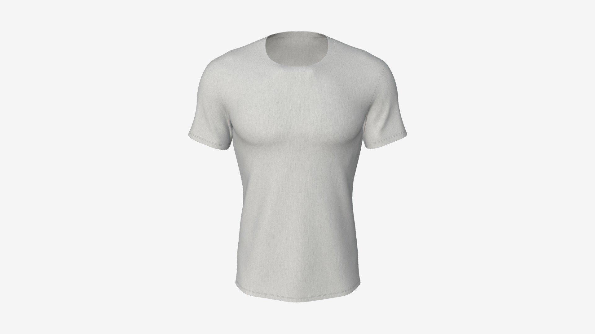 Mens short sleeve t-shirt 01 - Buy Royalty Free 3D model by HQ3DMOD ...