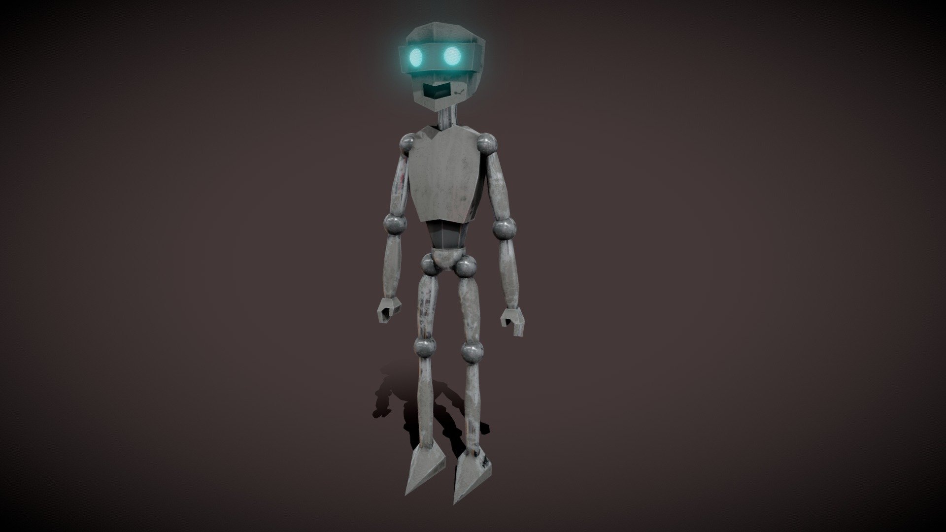 Robot Low Poly - Download Free 3D model by Dylan_Piserchia [992fefb ...