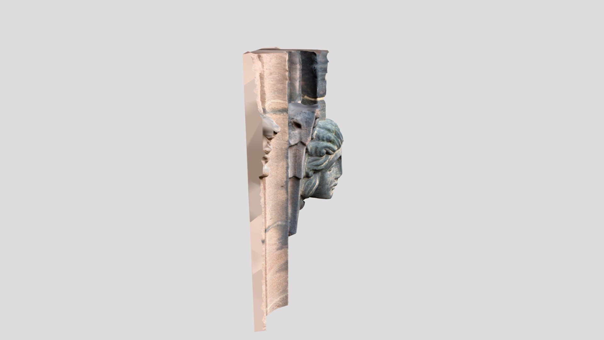 Stone face - Download Free 3D model by indierevo [99300d9] - Sketchfab