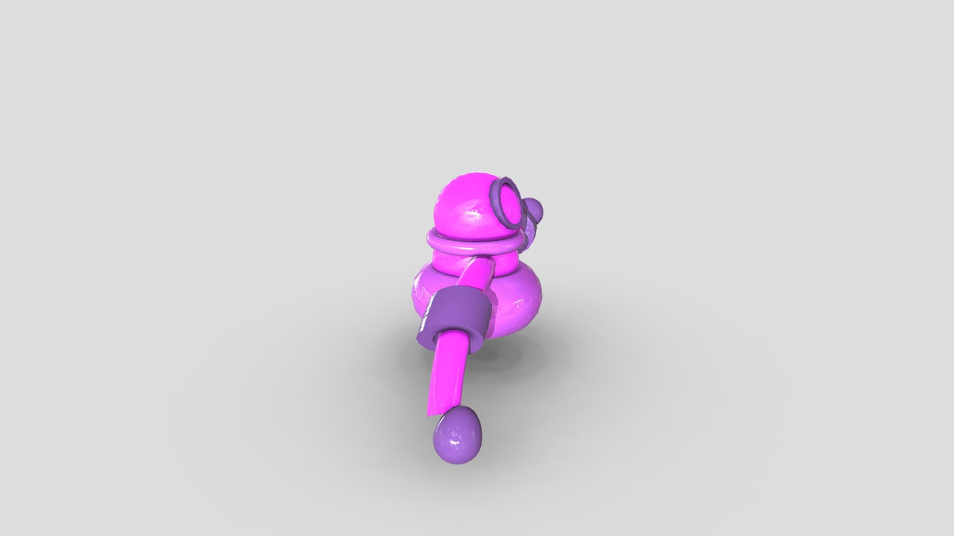 Robot 3d Model By Florineqosja [993040e] Sketchfab