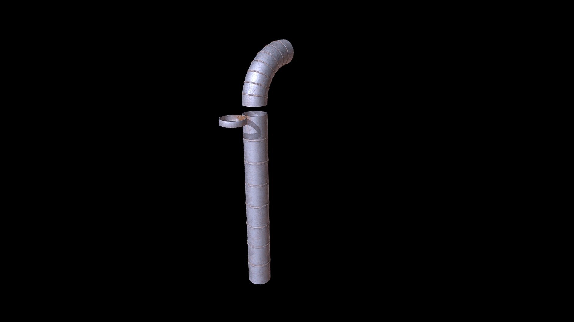 BASIC 3 PIECE MODULAR PIPE KIT FREE - Download Free 3D model by ...