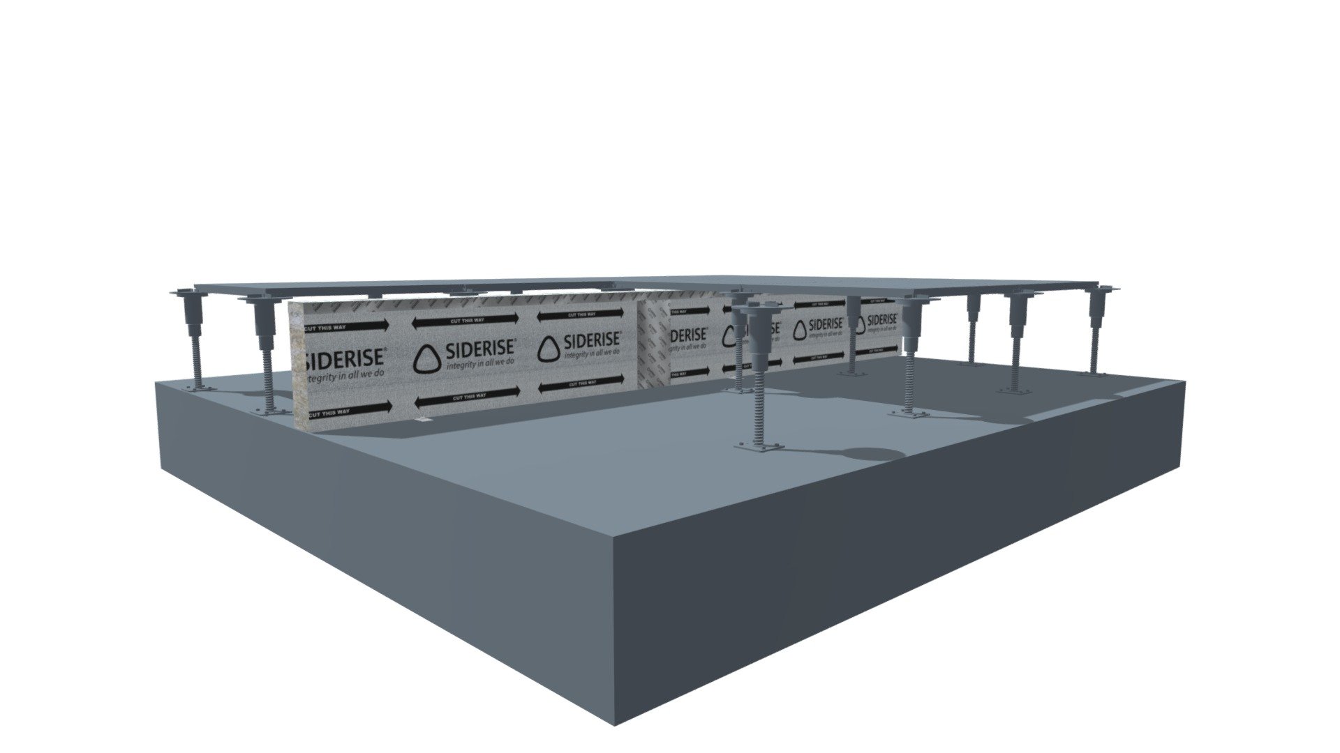 Indicative SIDERISE RF | Cavity Barriers Floors - 3D model by EPTECH ...