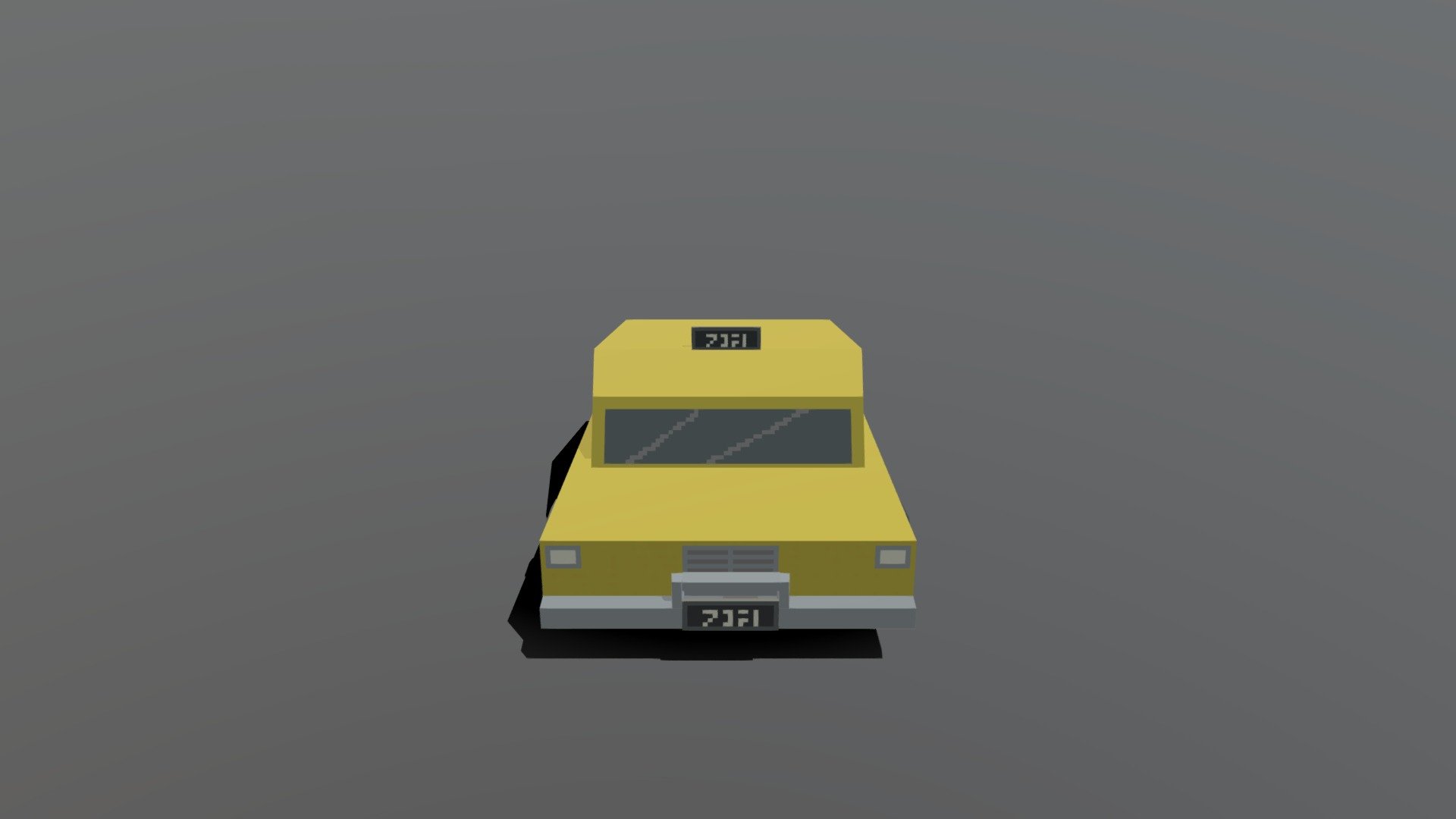 Taxi Low Poly - Download Free 3D model by CandramawaProject ...