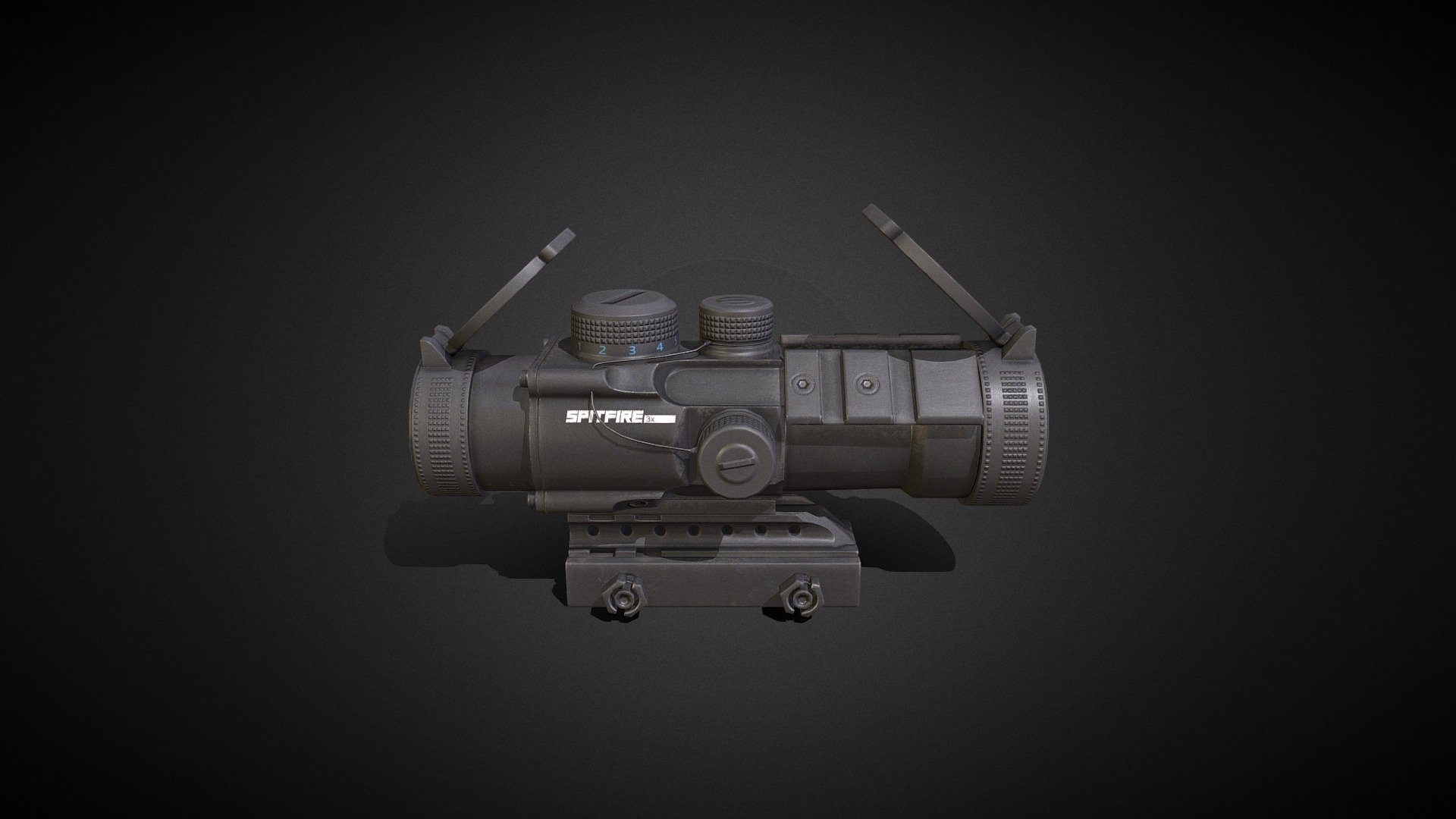Vortex Spitfire 3x MITER - 3D model by chrishunk [99343d2] - Sketchfab