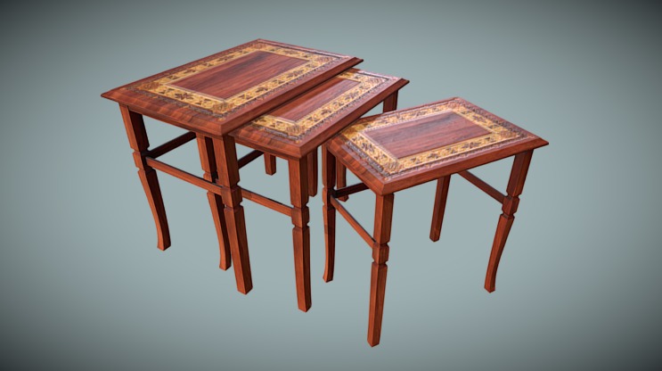 Nested Table - Download Free 3D model by Francesco Coldesina ...