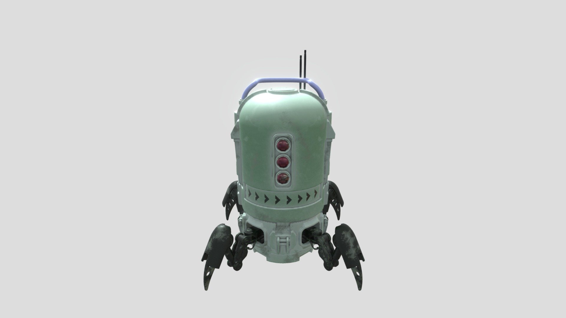 Security Turret - Download Free 3D model by BLAZE424242 [9935b90 ...