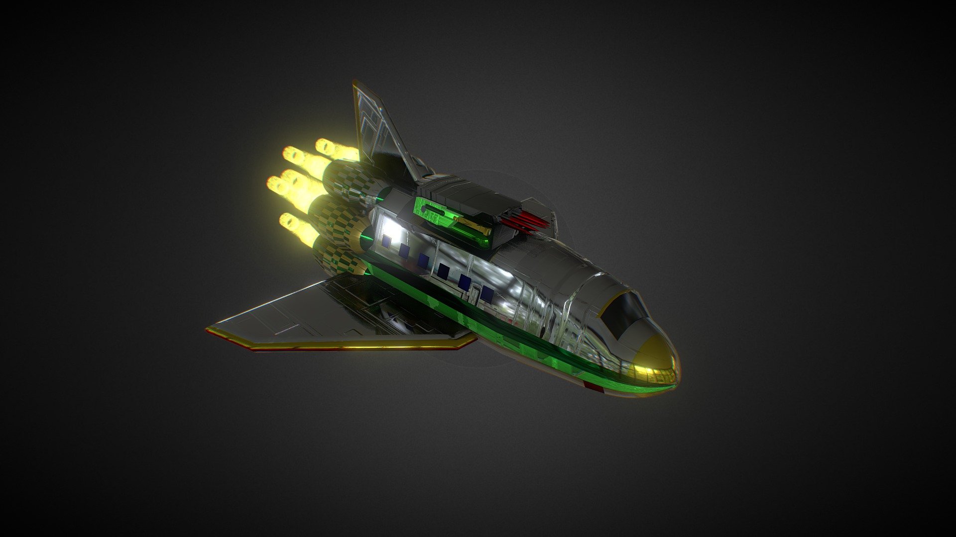space bus - 3D model by Rafael Morais (@rafaelspace) [993680c] - Sketchfab