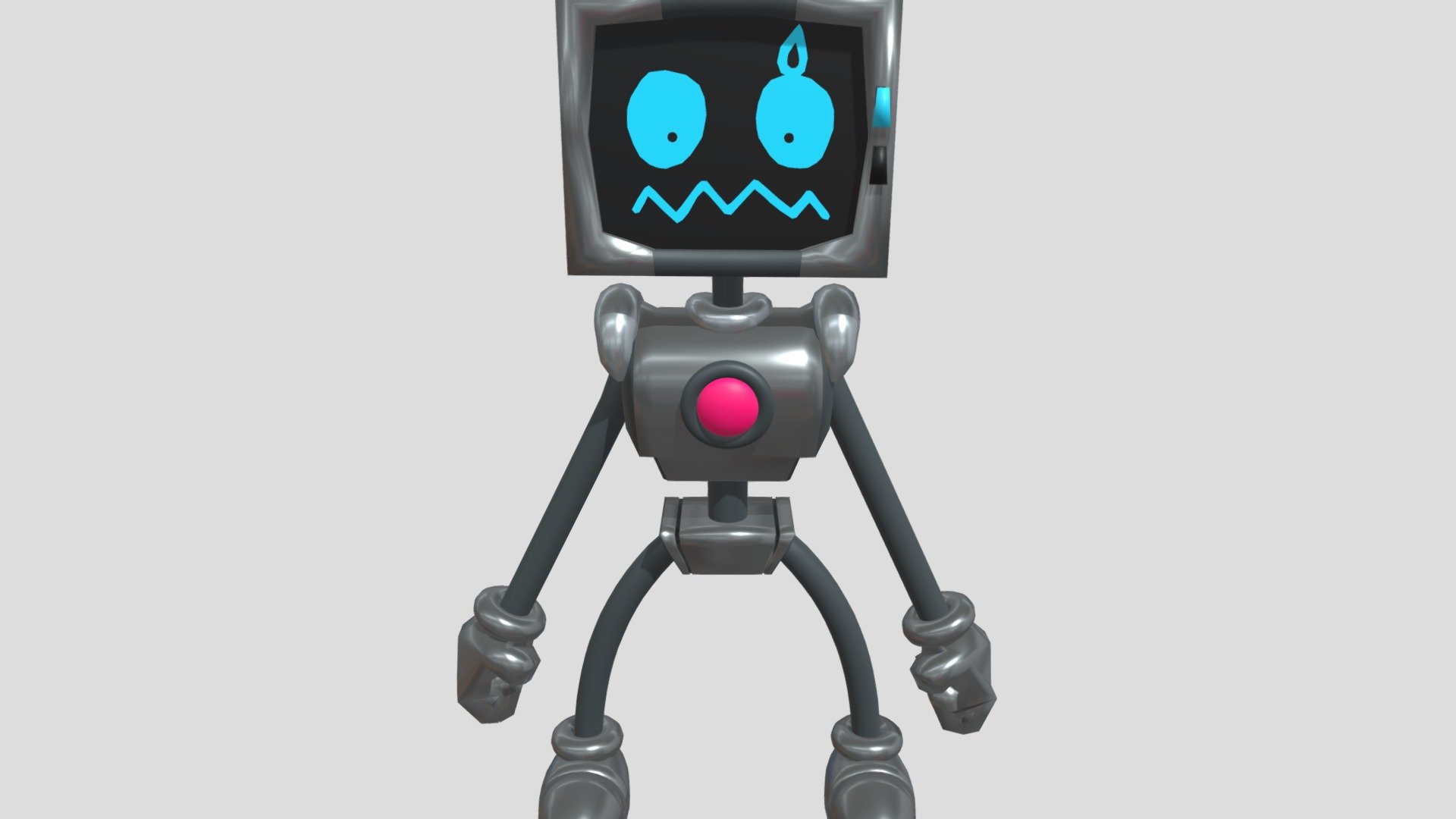 Scared LOLZHAX (My First Blender Animation!) - Download Free 3D model ...