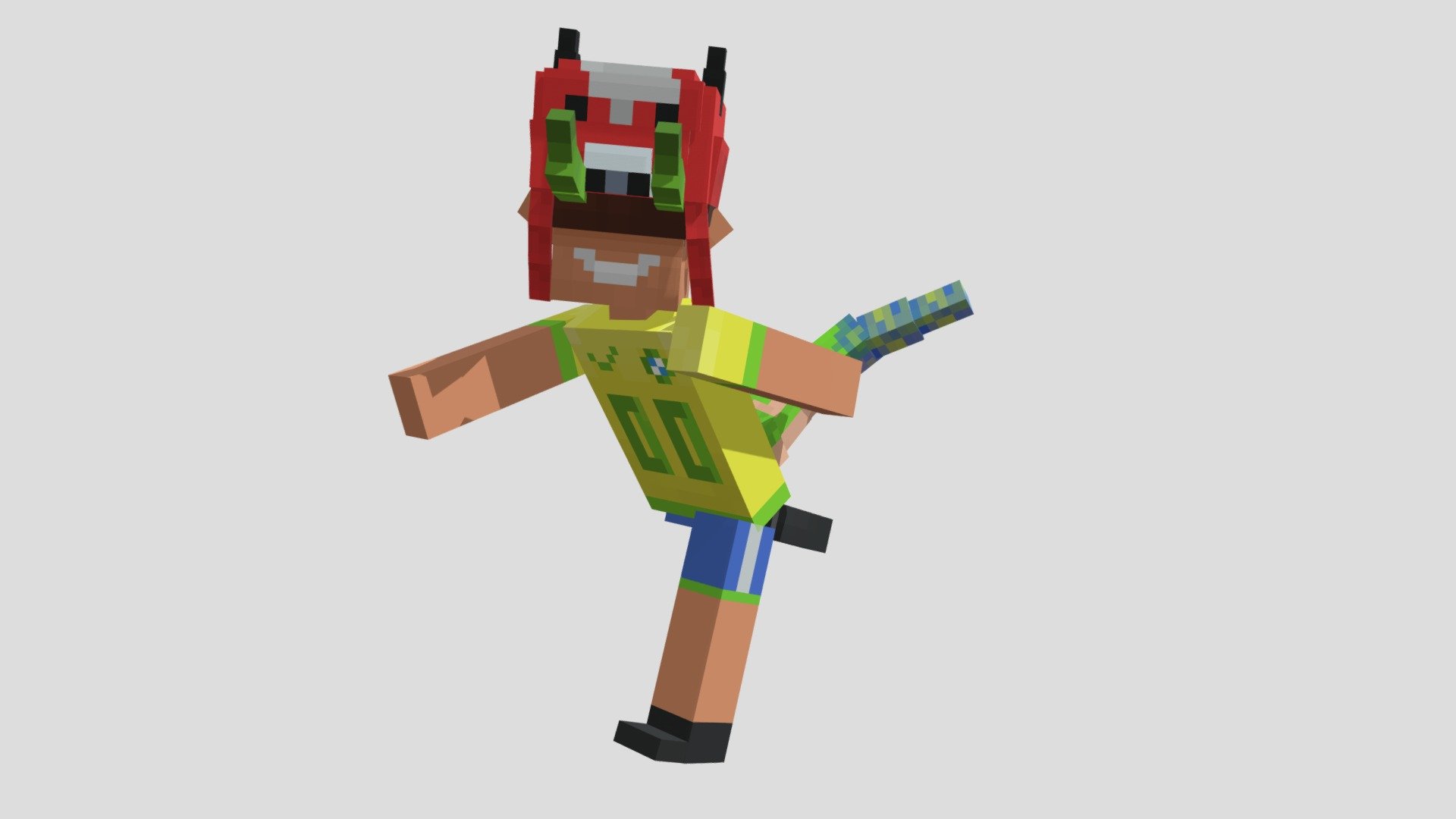 Richarlyson QSMP (Hybrid Form) - Download Free 3D model by RFVior ...