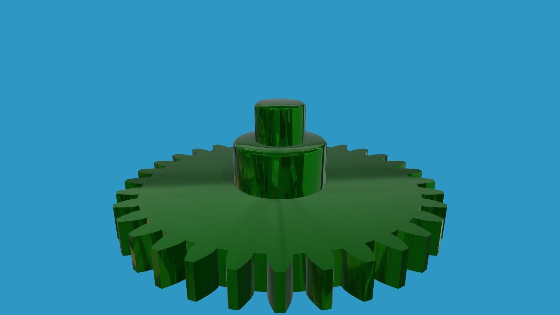 32 Tooth Spur Gear - 3D model by fasteng [99389a3] - Sketchfab