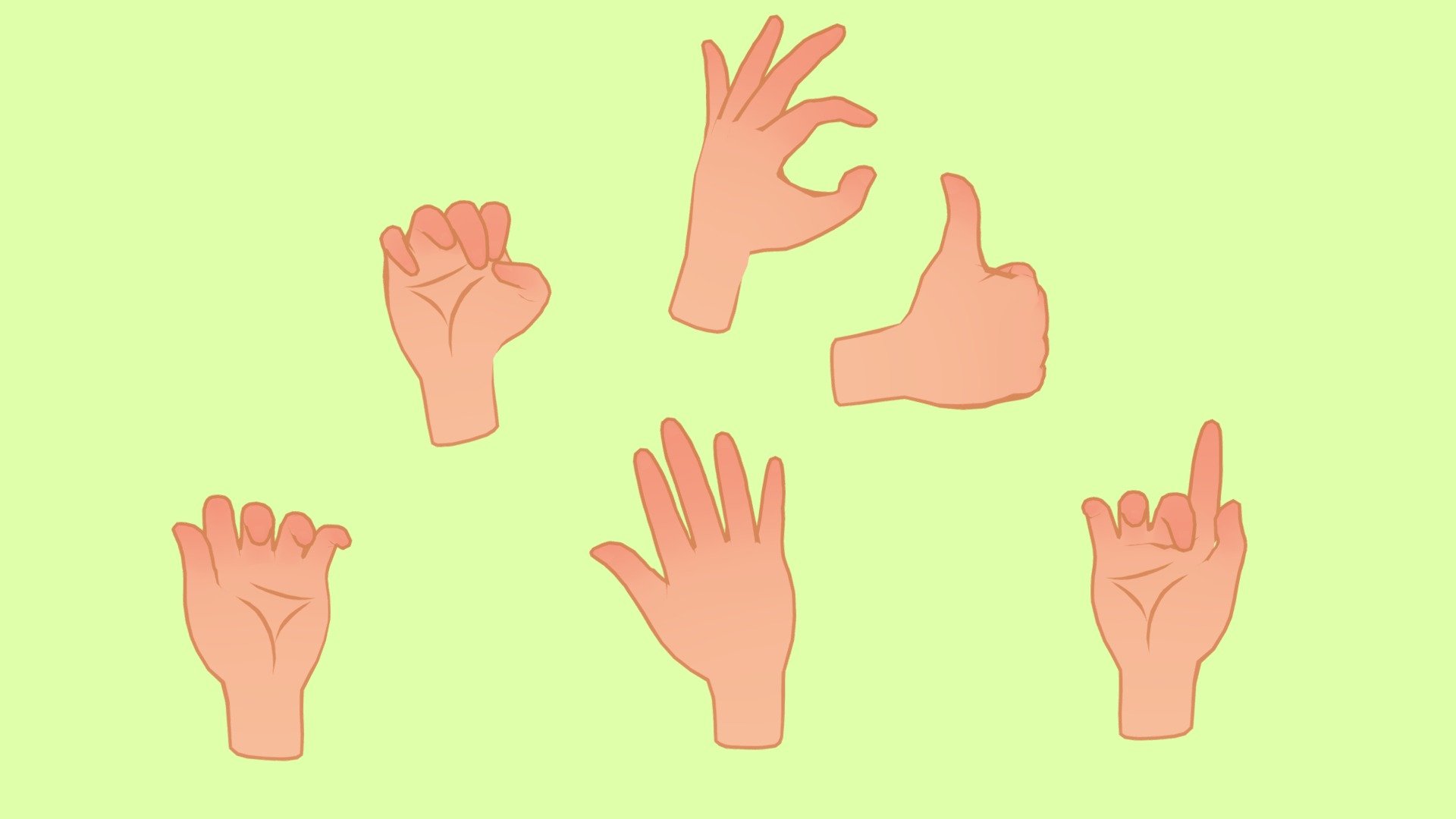 Unlit Cartoon FP Hands - Buy Royalty Free 3D model by Stylized Box ...
