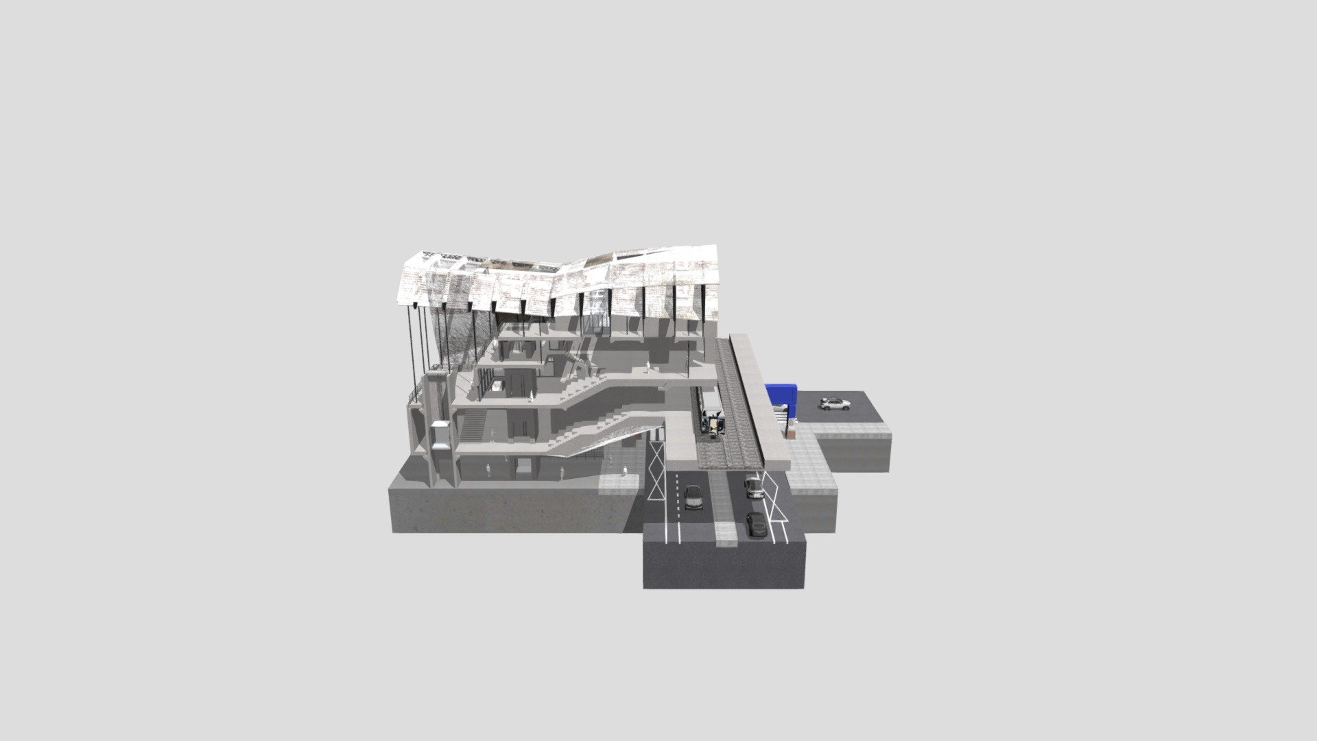 Interactive Section Model - Download Free 3D model by AlecNaktin ...