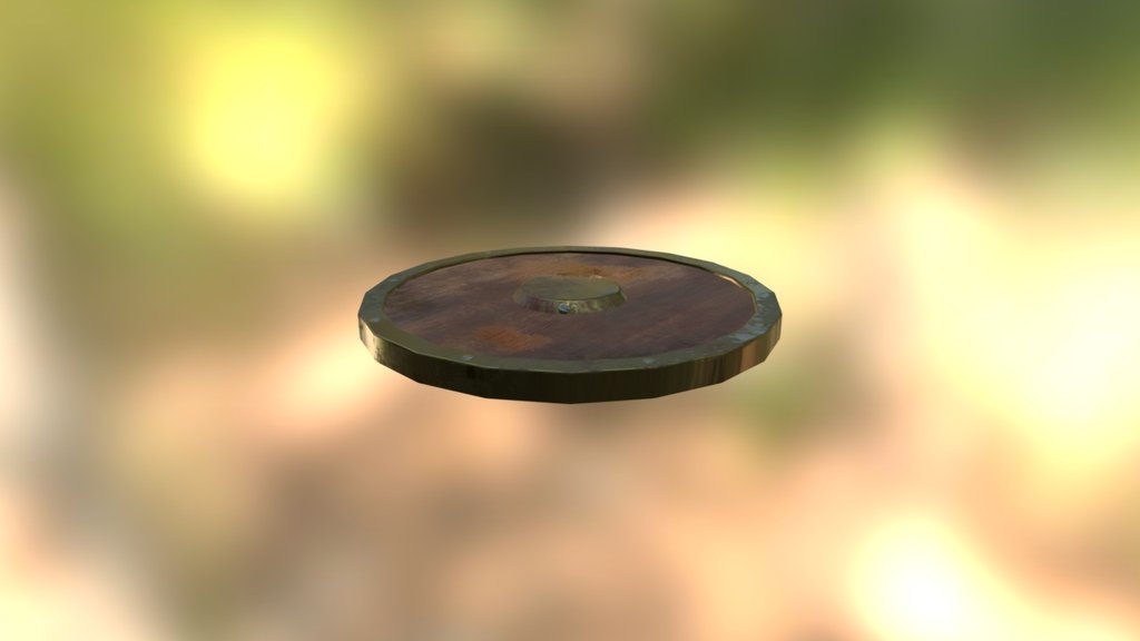 Small Combat Shield - 3D model by ndinapoli [993cf12] - Sketchfab