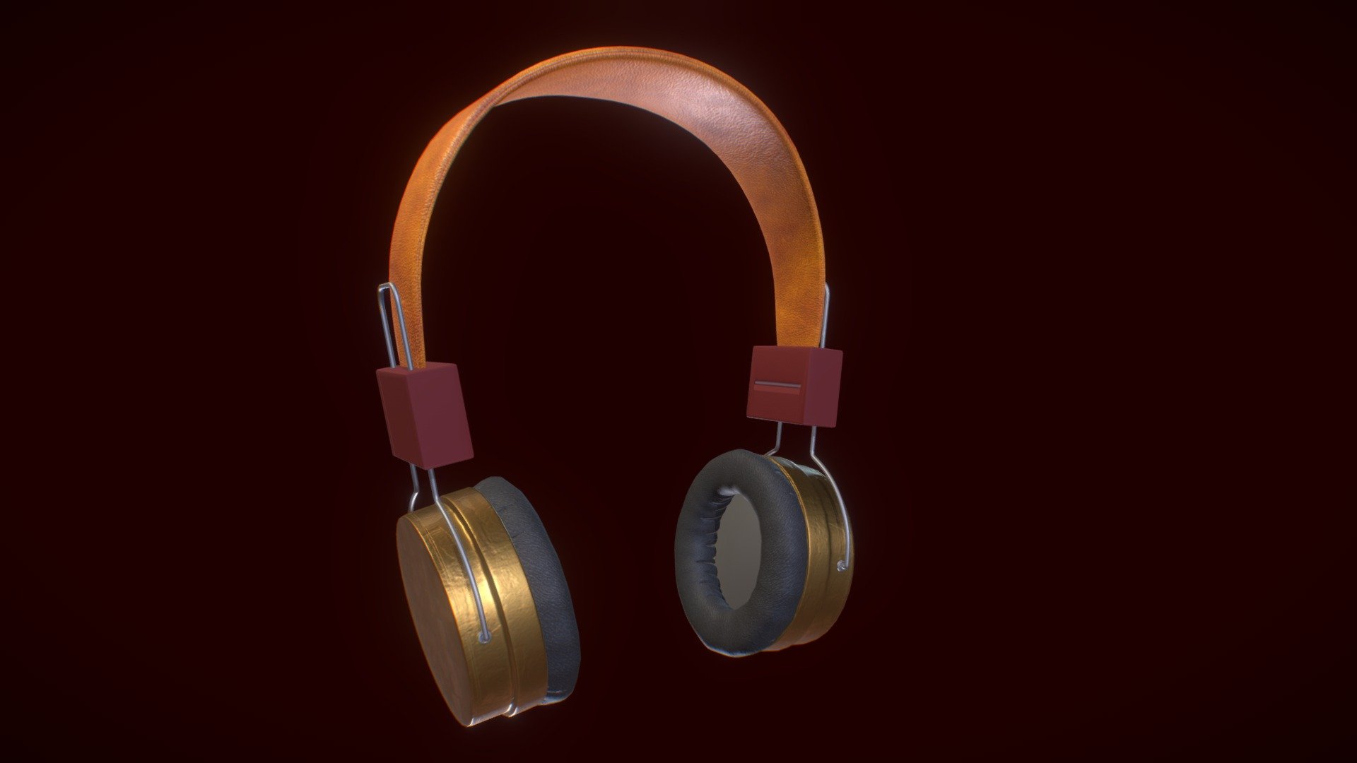 Headphones LP - 3D model by matuszewskamaria [993d049] - Sketchfab