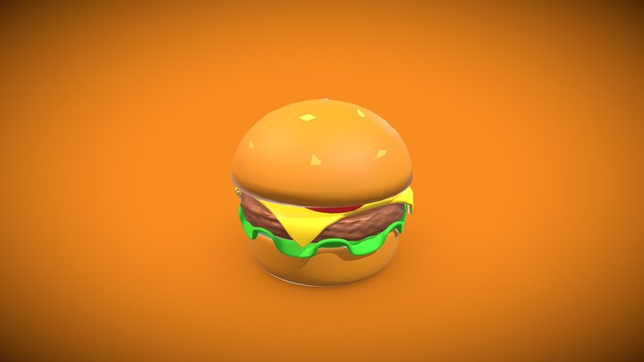 Burger 3D models - Sketchfab
