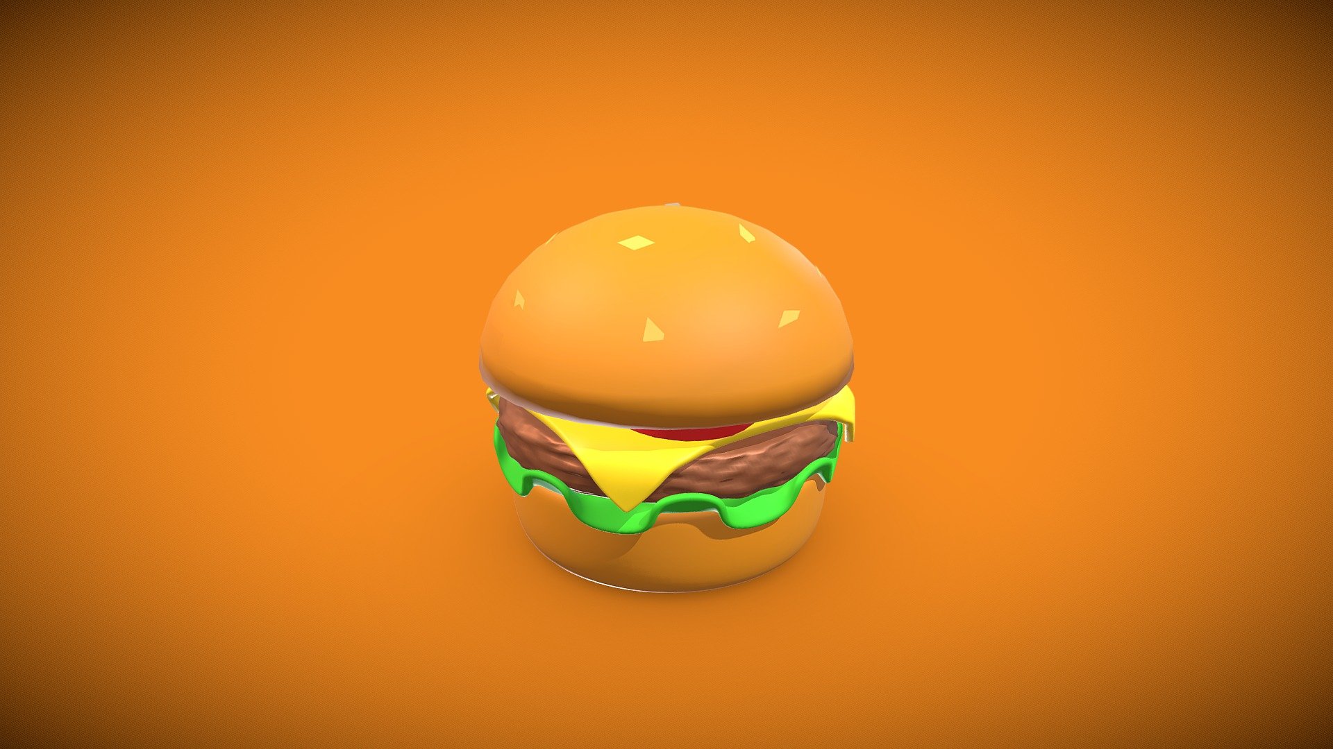Burger - Download Free 3D model by Kaletha's Craft (@hgofficial ...