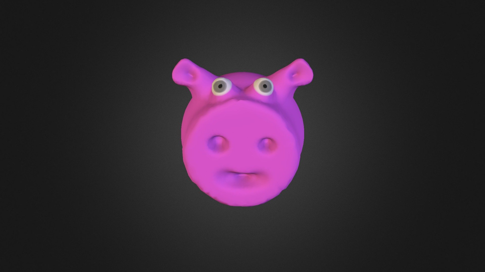 doubleface pig hippopotamus - 3D model by leopoly [993e01c] - Sketchfab