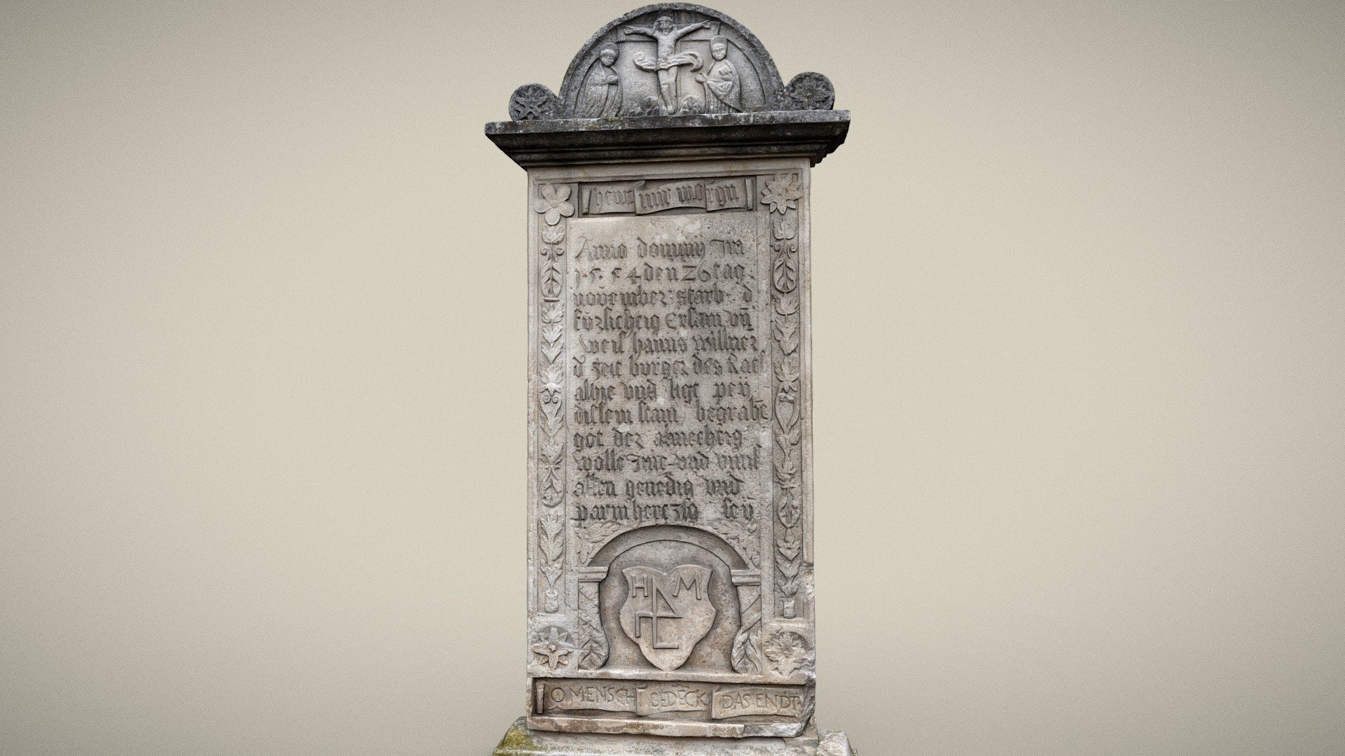 Epitaph - Download Free 3D model by noe-3d.at (@www.noe-3d.at) [993eaf9 ...