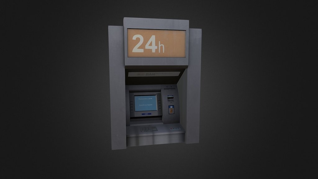 Cash Machine-1 - 3D model by attben [993faa9] - Sketchfab