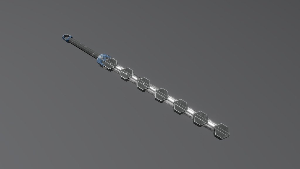 Riot Baton - 3D model by Behelith [993fd47] - Sketchfab