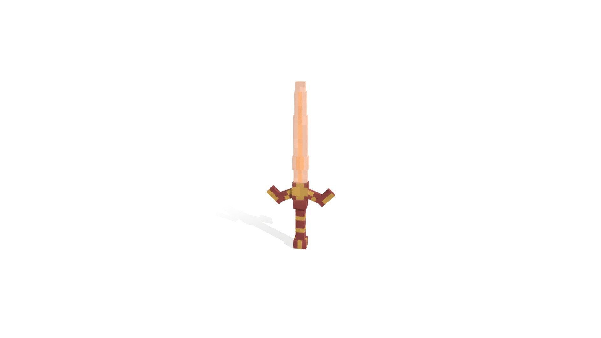 Sword (Minecraft) - 3D model by Carzy (@jacob.henry.schrader) [99407b7 ...