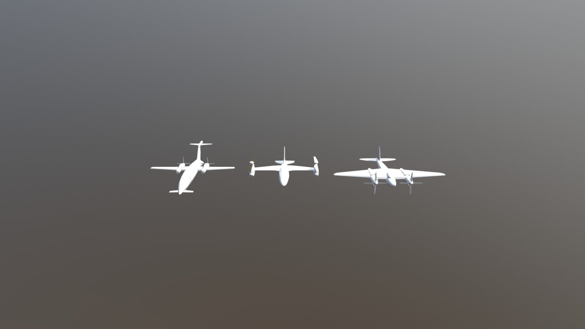 Airplanes - 3D model by blender_kiran [994319f] - Sketchfab