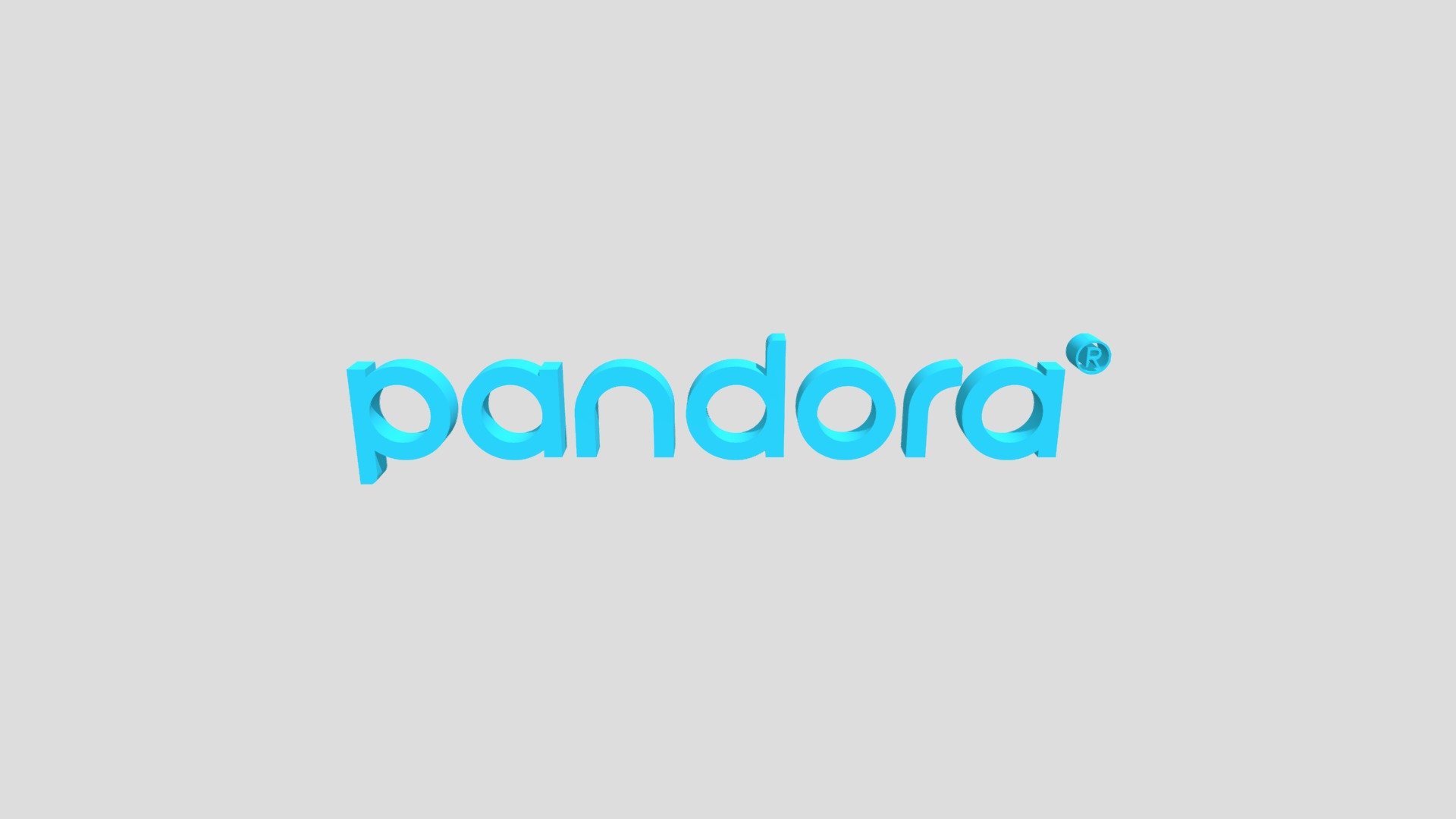 Pandora Logo - Download Free 3D model by leesokleng [9943e18] - Sketchfab
