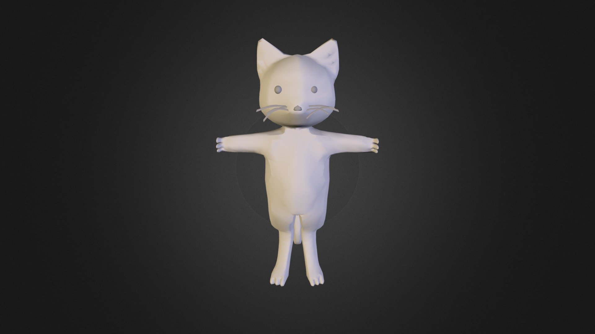 Cat Character - 3D model by sandracarv [994480f] - Sketchfab