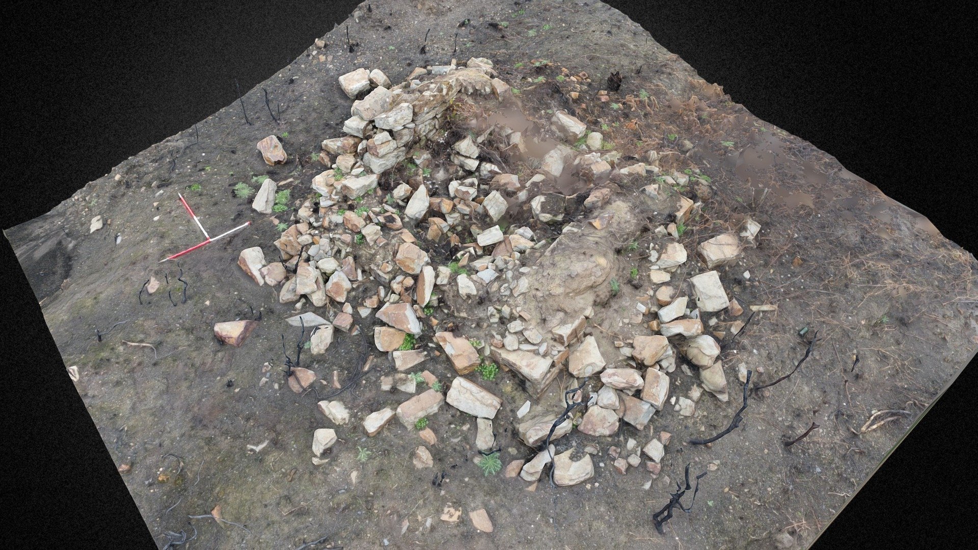 Adeilad Carreg | Stone Building, Trefrane - 3D model by CBHC_RCAHMW ...
