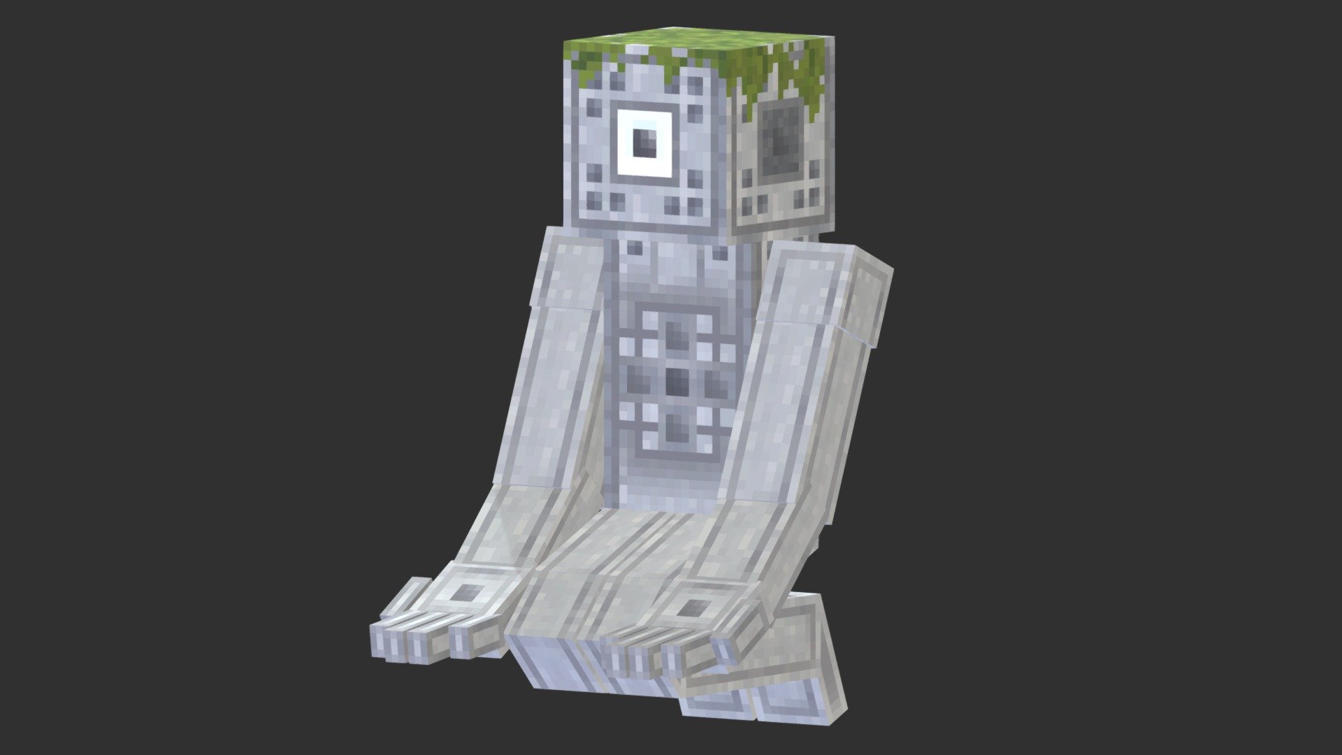 Stone Construct (Minecraft Mob) - 3D model by Bdog (@barkangel ...