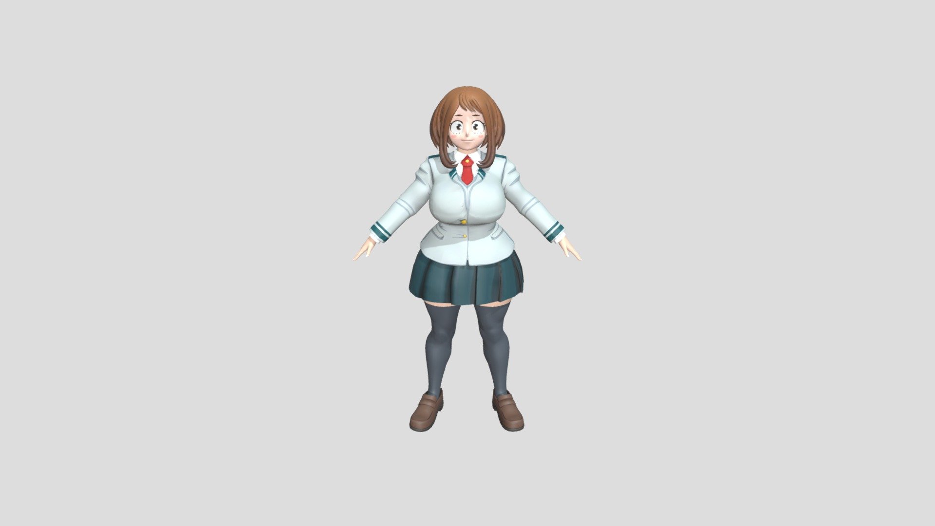 Ochaco_Uraraka giggle - Download Free 3D model by Gh4xt3r [9946350 ...