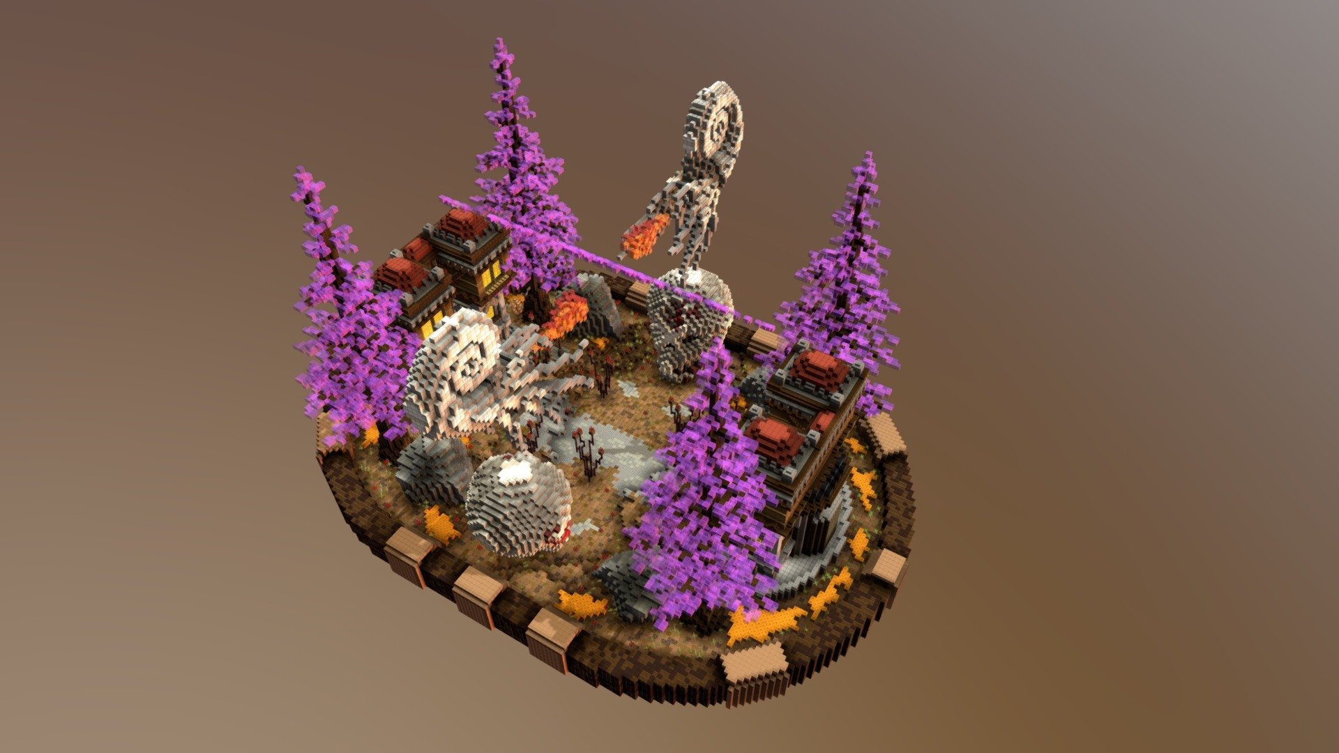 Practice Arena / Nether Theme - Download Free 3D model by KoraProjects ...