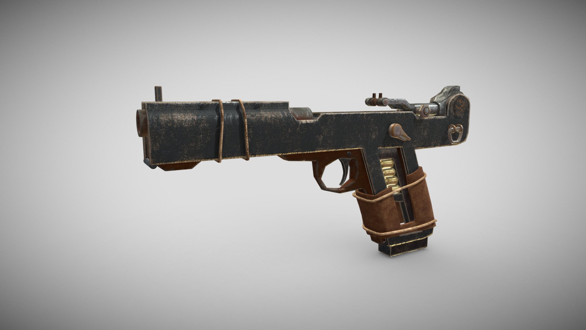 Rusted Old Gun - 3D model by Agencia Kairós (@maria.diodovich) [9948042 ...