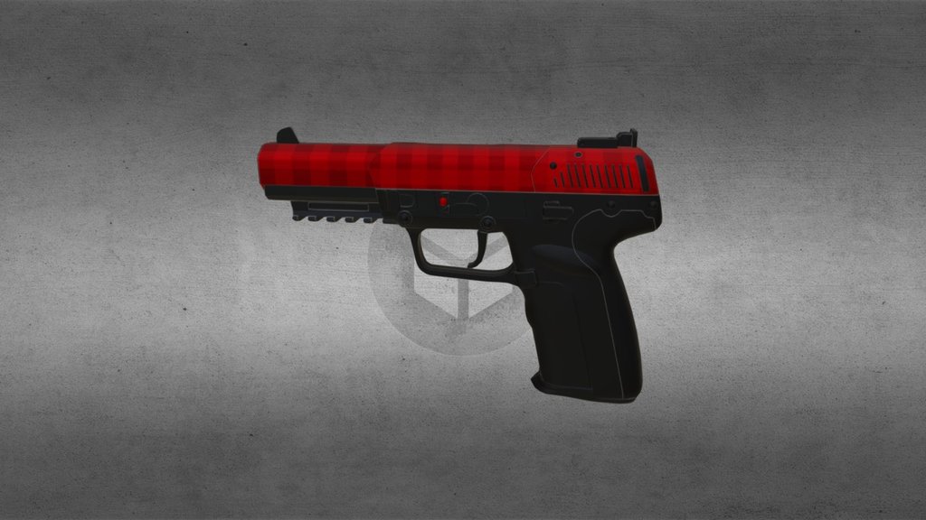 FiveSeven - 3D model by Rash1k1337 [9948300] - Sketchfab