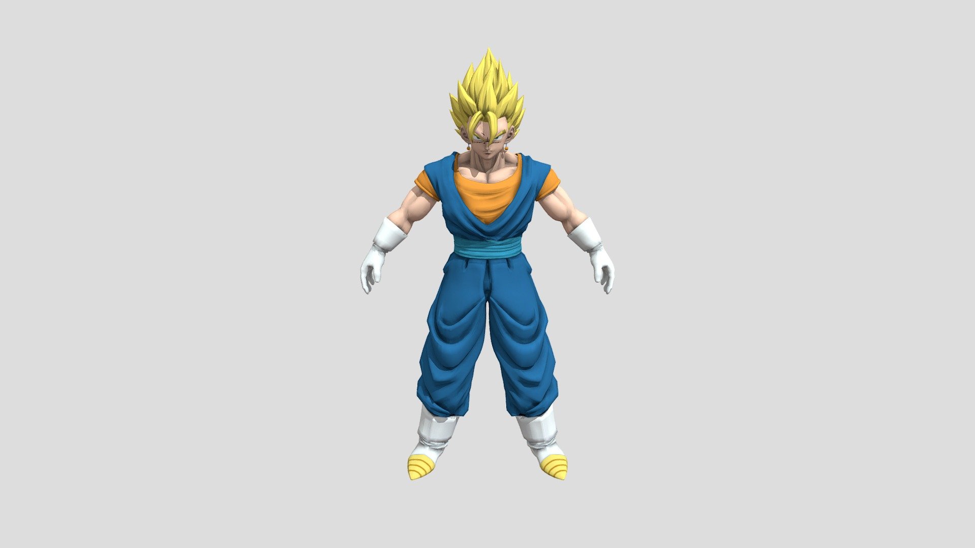 Vegito ssj - Download Free 3D model by gabrieel22 [994a3dd] - Sketchfab