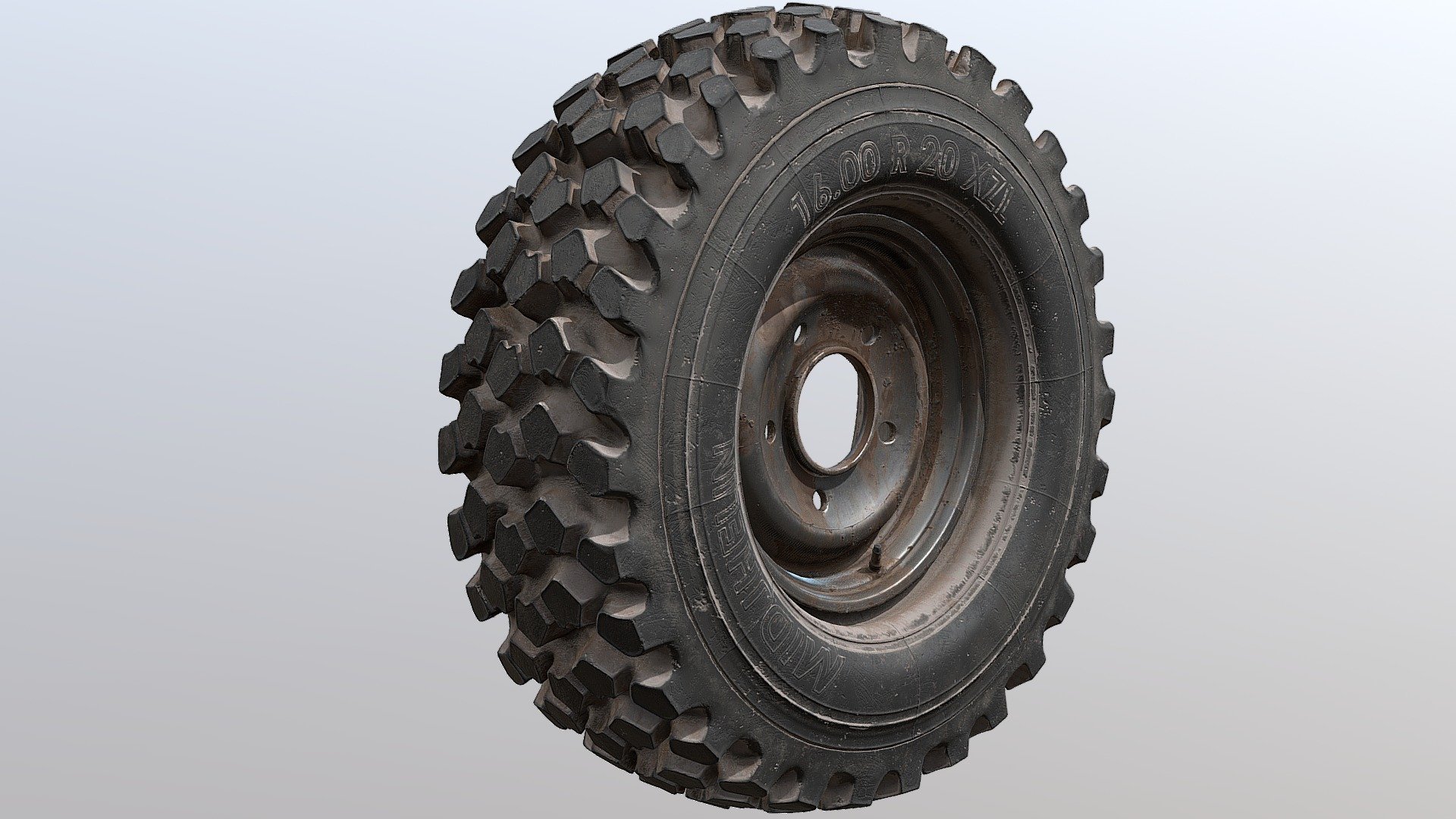 Offorad Vehicle Tires - Download Free 3D model by Peter Gatchev (@petar ...