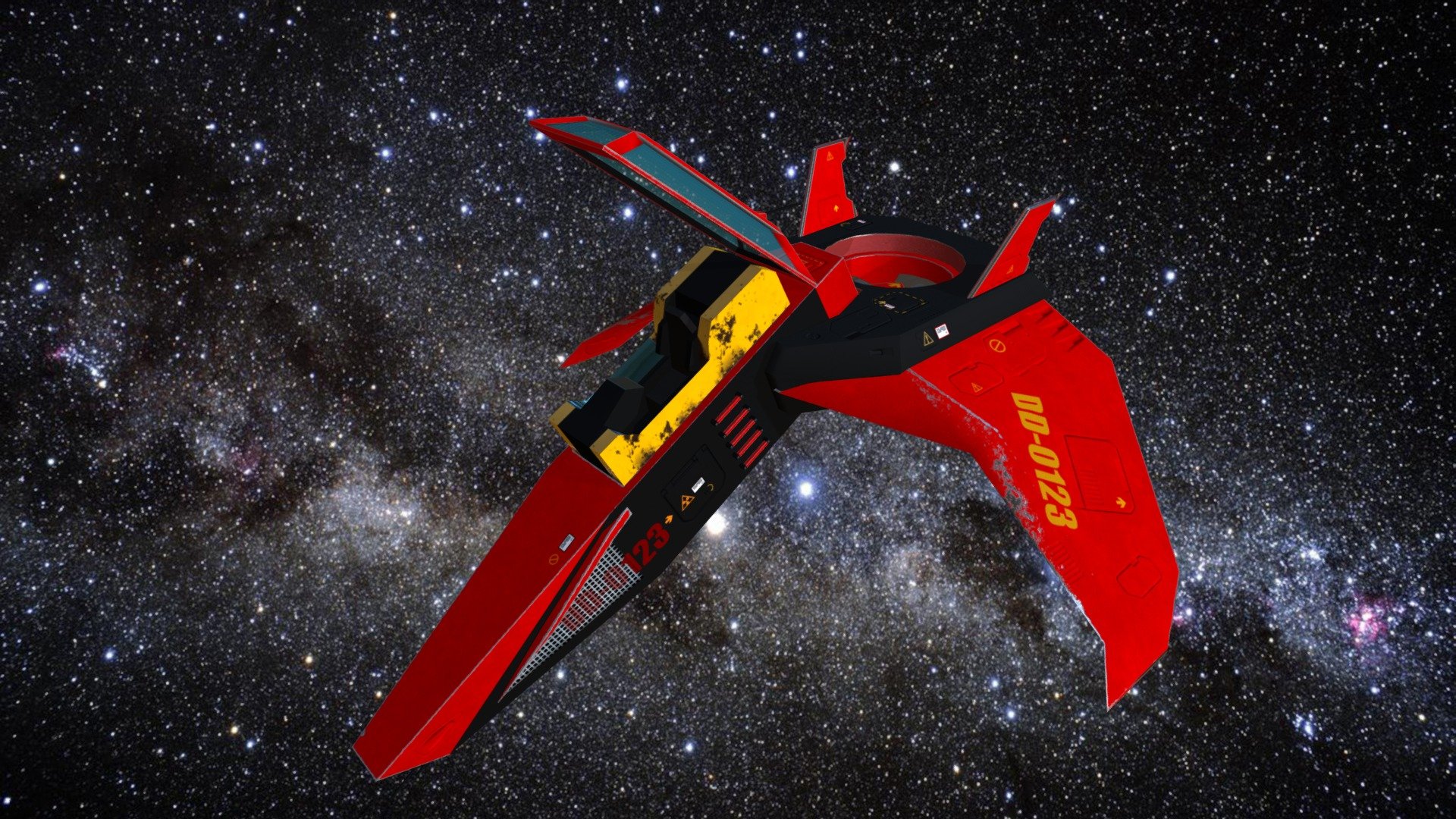 Spaceship Static Version - Download Free 3D model by JKnight [994c4e7 ...