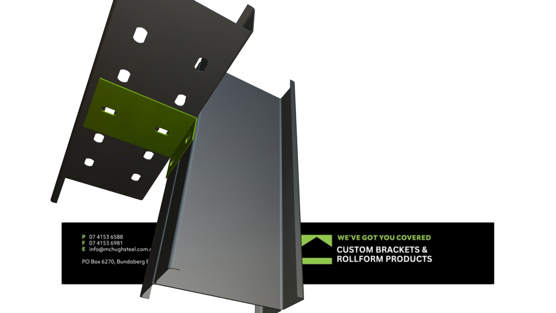 DWG173 Z200 DOUBLE GIRT BRACKET - 3D model by mchughsteel [994cedf ...